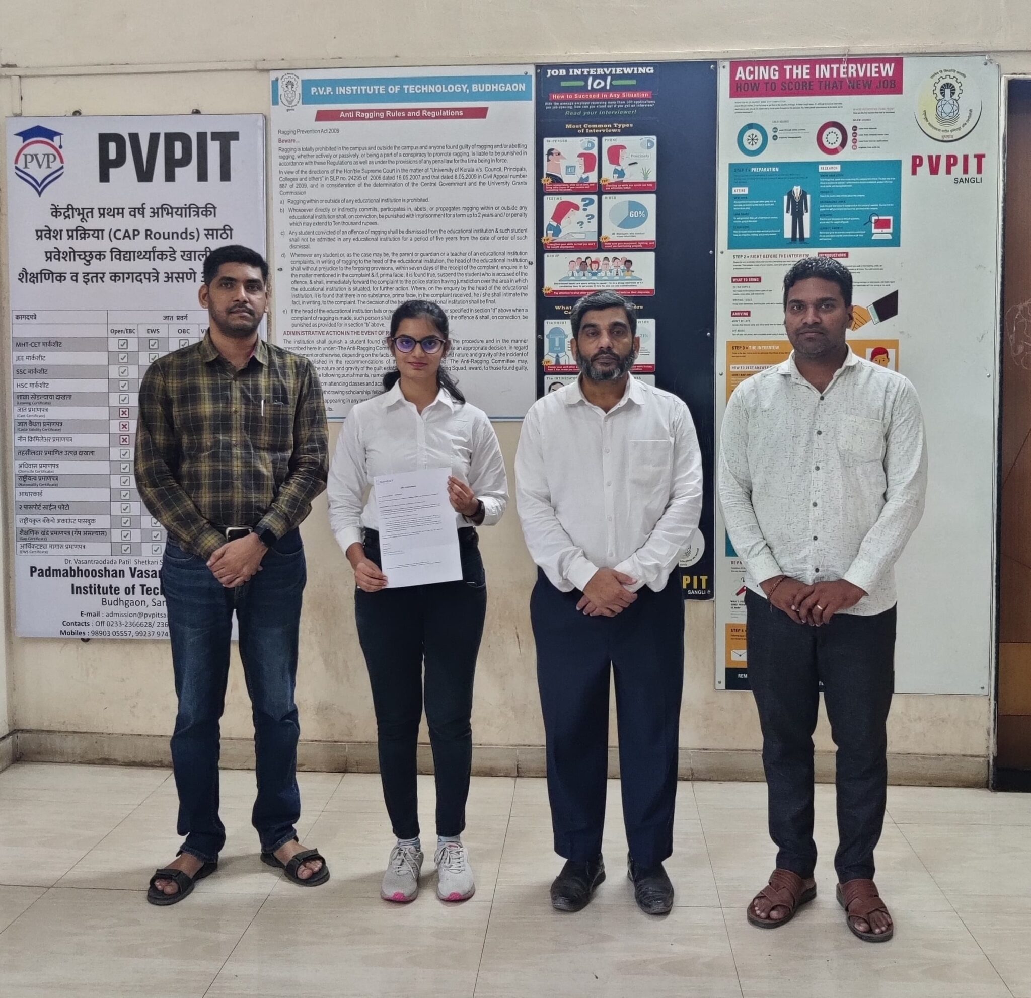 Placement News – Padmabhooshan Vasantraodada Patil Institute of ...